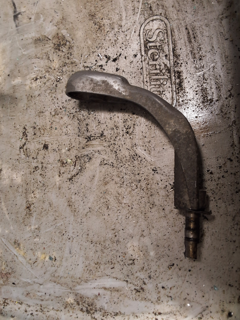 Johnson shift Handle 376490 - J & E Old Outboards and Parts